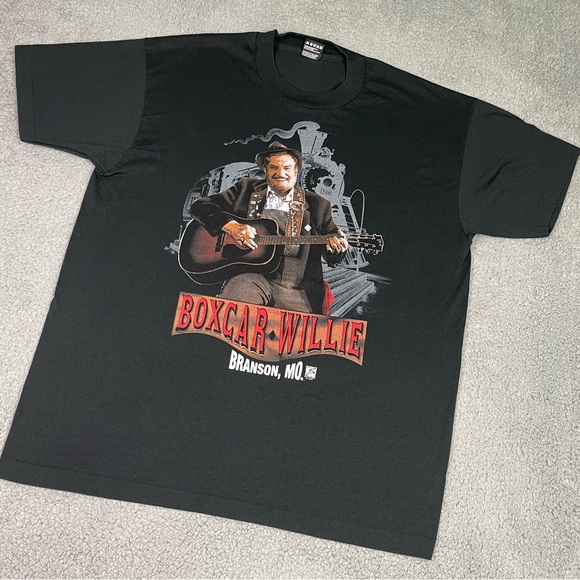American Vintage | Shirts | Vintage 9s Boxcar Willie Tshirt | Poshmark
